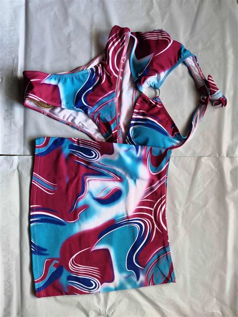 2023 Gradient Women Swimsuits Bikinis Bathing Suits Fitness Swimwear