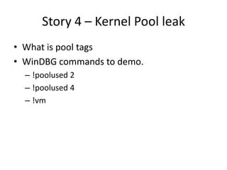 Windows Kernel Debugging Workshop In Florida Ppt