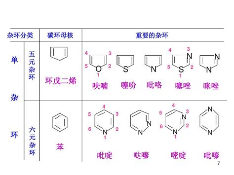 杂环化合物的分类和命名 word文档在线阅读与下载 无忧文档