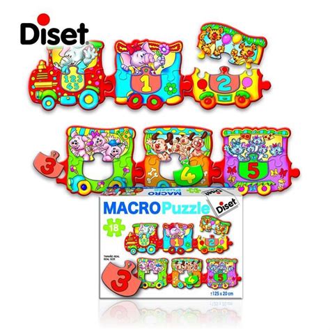 Diset Puzzle 18 Pièces Train géant 18 pcs Achat Vente puzzle