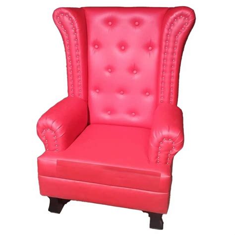 Red High Back Wing Chair With Armrest At Rs 11000piece In Jodhpur