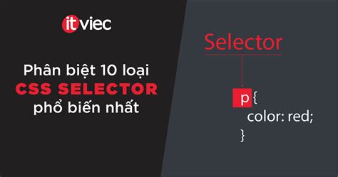 Css Selector Là Gì Top 10 Css Selector Phổ Biến Nhất Hiện Nay Itviec Blog