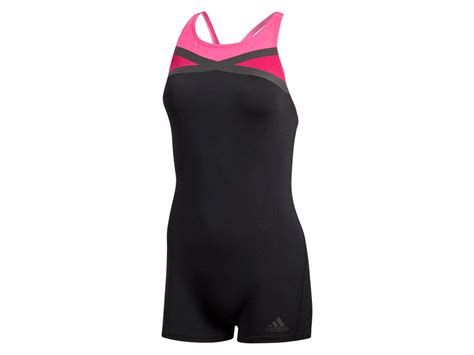 Adidas Schwimmanzug Mit Bein Badeanzug 40 Black Shock Pink