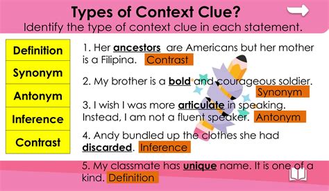 English 8 Quarter 1 Module 1 Context Cluespptx
