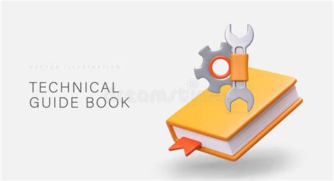 Technical Guide Book Manual Paper Collection Of Instructions Stock
