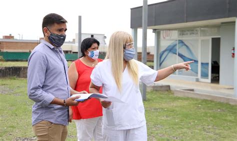 La ministra recorrió los futuros nodos de vacunación Ministerio de