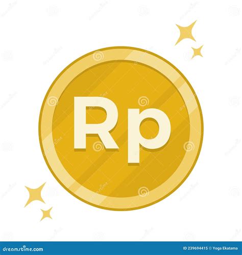 Rupiah Money Icon Set Of Idr Bank Notes Coin And Cash Paper In Many