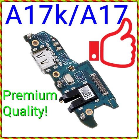 New Ori Charging Port Antenna Sub Board Mic Microphone Audio Jack For Oppo A17k A17 Cph2471