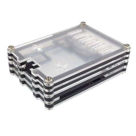 Akrylowa Obudowa Do Raspberry Pi 5 Czarna Sklep Kamami