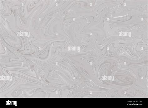 Illustration Of Abstract Liquid Texture In White Color Perfect For