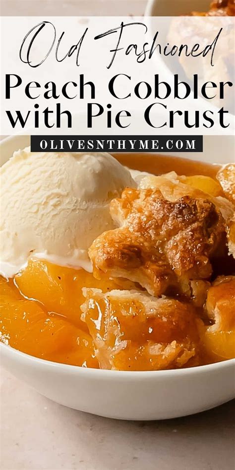 Peach Cobbler Crust Artofit