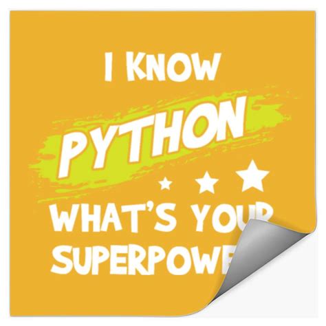 Python Programming Language Superpower Programmer Sold By Davimorton Sku 32519582 Printerval