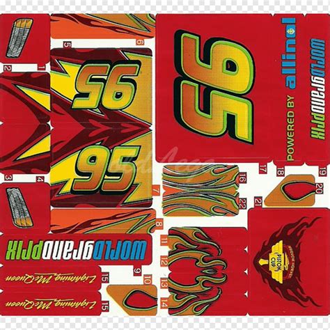 Poster Lightning Mcqueen Graphics Decal Design Text Poster Sticker