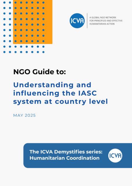 Understanding And Influencing The Iasc System At Country Level Icva