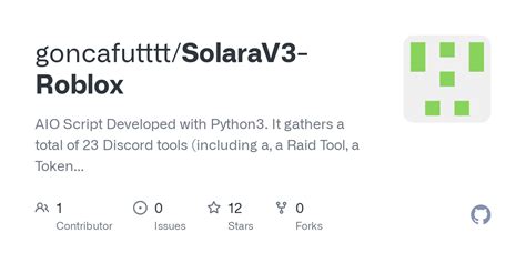 Github Goncafuttttsolarav3 Roblox Aio Script Developed With Python3