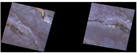 Qgis How To Mosaic Landsat 7 Images Correctly Geographic