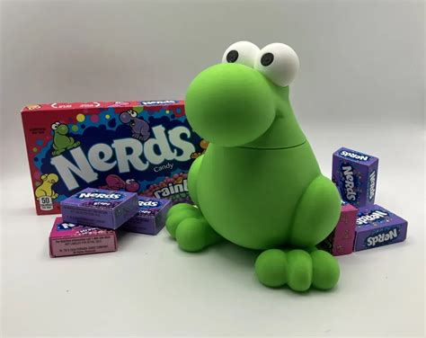 Nerds Shaped Container For Nerds By Wonderpuddle Makerworld Download