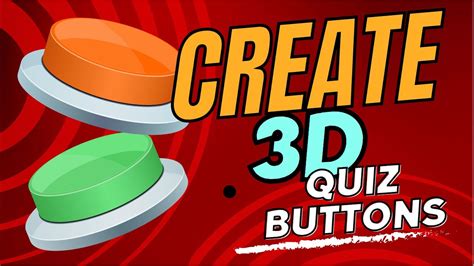 Tutorial Create Your Own Animated 3d Buttons 🔘 Youtube