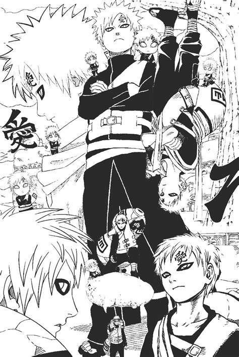 Gaara Manga On Tumblr