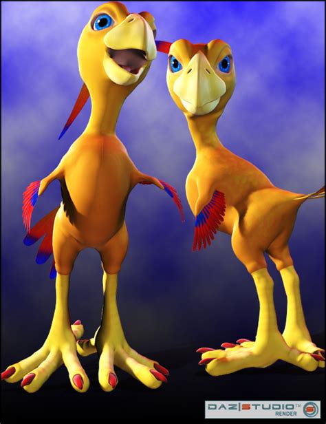 Hatchling Phoenix Poses Daz 3d