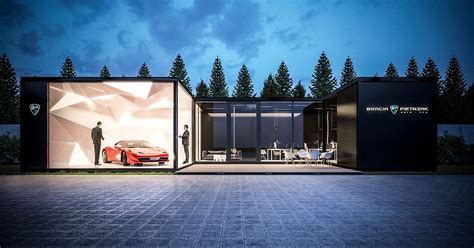 Mobilny salon samochodowy – Industry Eksner | Garage design, Car ...