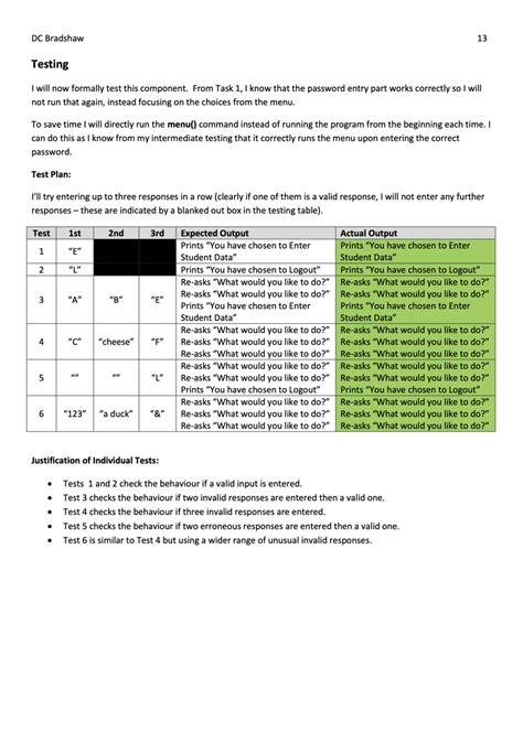 Dc Bradshaw — Practice Programming Assessment Model Solution