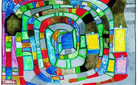 Famous Artists And Their Circles 7 Friedensreich Hundertwasser An Lanntair