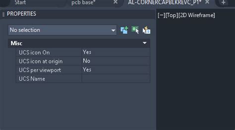 Properties Pallet Only Shows Misc Autodesk Community