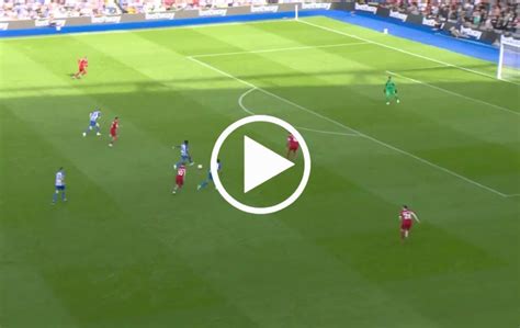 Video Watch Brighton Take The Lead Against Liverpool After Virgil Van Dijk Crucial Mistake