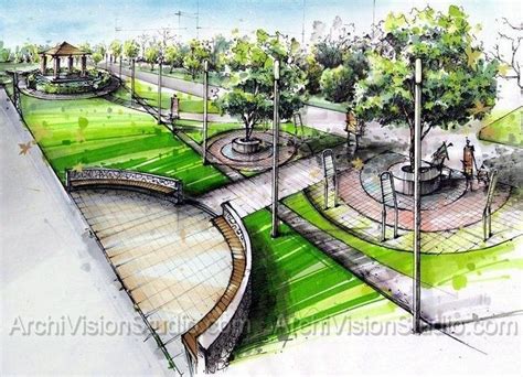 Croquis Croquis Landscape Sketch Architecture Concept