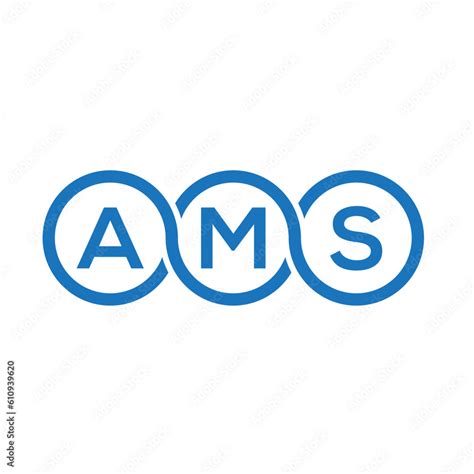 Ams Logo Ams Icon Ams Letter Ams Flat Amsmonogram Amsminimalist
