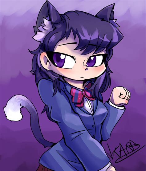 Komi Cat By Matthewpopsicle On Newgrounds