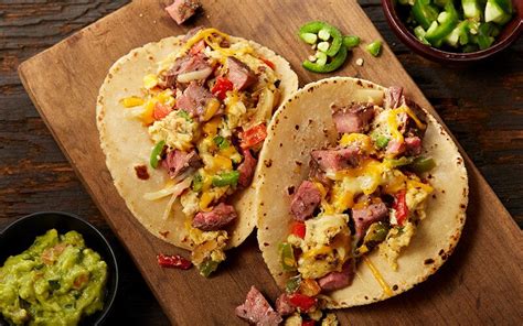 Steak And Egg Breakfast Tacos