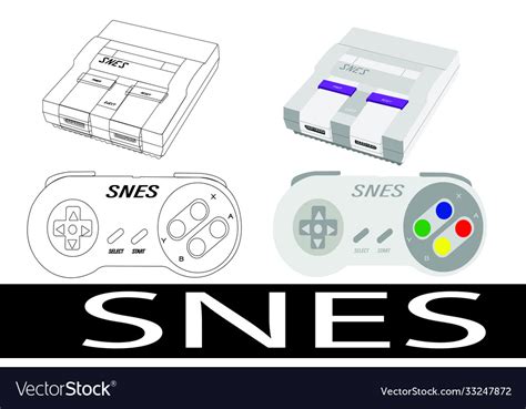 Super Nintendo Logo Vector