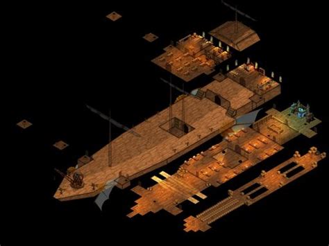 Isometric Airship Deck Plan Roll20 Marketplace Digital Goods For
