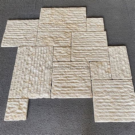 Grooved Ancient Limestone Tile From China Manufacturer Hibo Stone