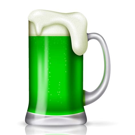 St Patricks Day Background With Glass Beer 12406751 Vector Art At Vecteezy