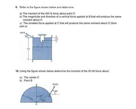 Solved Refer To The Figure Shown Below And Determine A Chegg