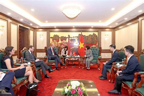 Deputy Minister Nguyen Thi Bich Ngoc Worked With The Permanent Deputy