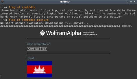 Wolfram Alpha In The Command Line — Developer Run