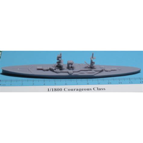 Courageous Class Battlecruiser Three Decks Dockyard
