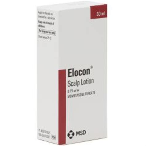 Buy Elocon Scalp Lotion 30ml Mometasone For £18 95