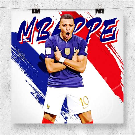 Jp キリアン・エムバペ アートパネル アートポスター インテリア フランス サッカー Efootball ムバッペ