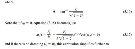 solved 3 65 numerically integrate and plot the response of