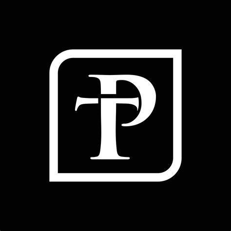 Letter Tp Monogram Simple Logo 10848432 Vector Art At Vecteezy