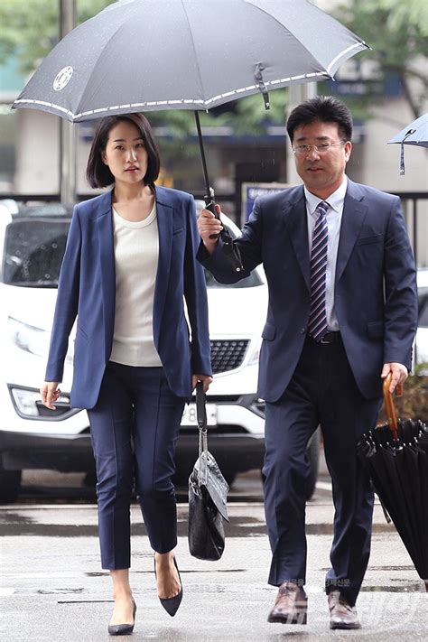 ‘두번째 영장실질심사 출석하는 국민의당 김수민 의원 뉴스웨이
