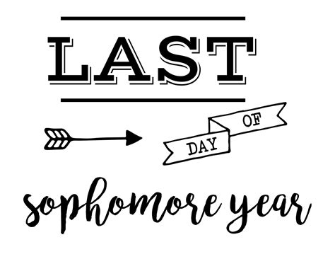 Last Day Of School Sign Free Printable Paper Trail Design