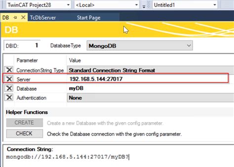 Beckhoff TwinCAT TF X MongoDB Part