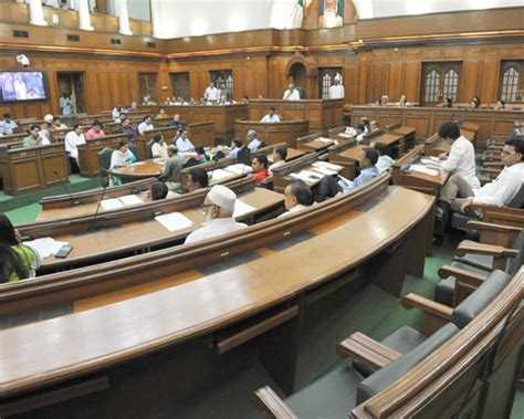 Delhi Assembly Adjourned For Day As Aap Mlas Seek Cbi Probe Into