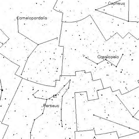 Hplanet Night Sky Image Of Cassiopeia Camelopardalis And Perseus Download Scientific Diagram
